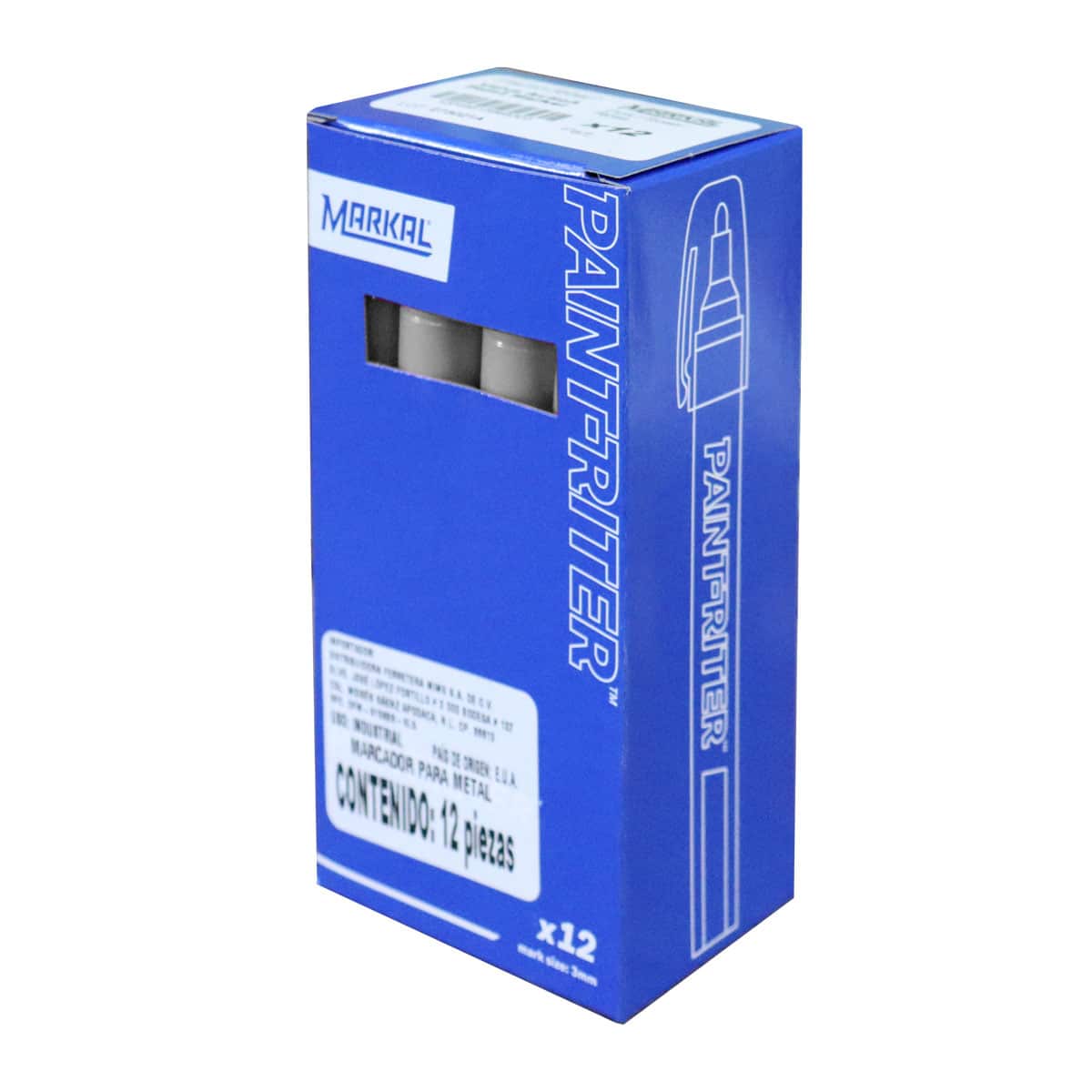 Marcador Markal Valve Action Aluminio 96832 - Forte Industria