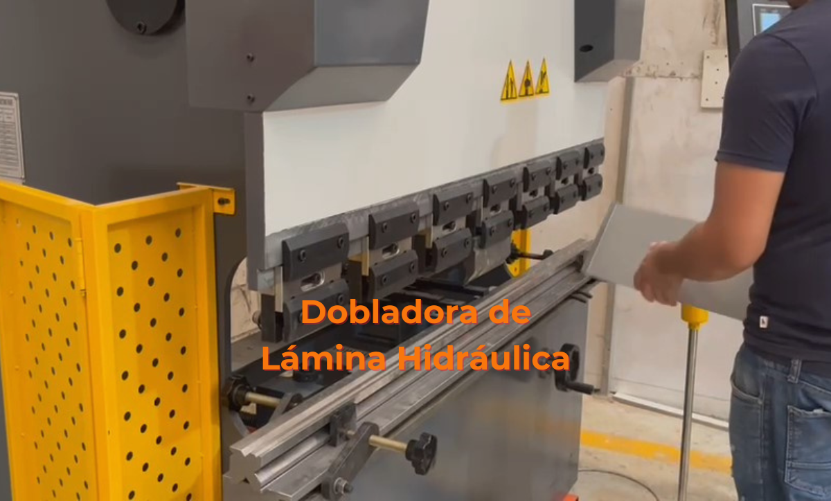 ¿Cómo usar una Dobladora de Lámina Hidráulica? - Forte Industria